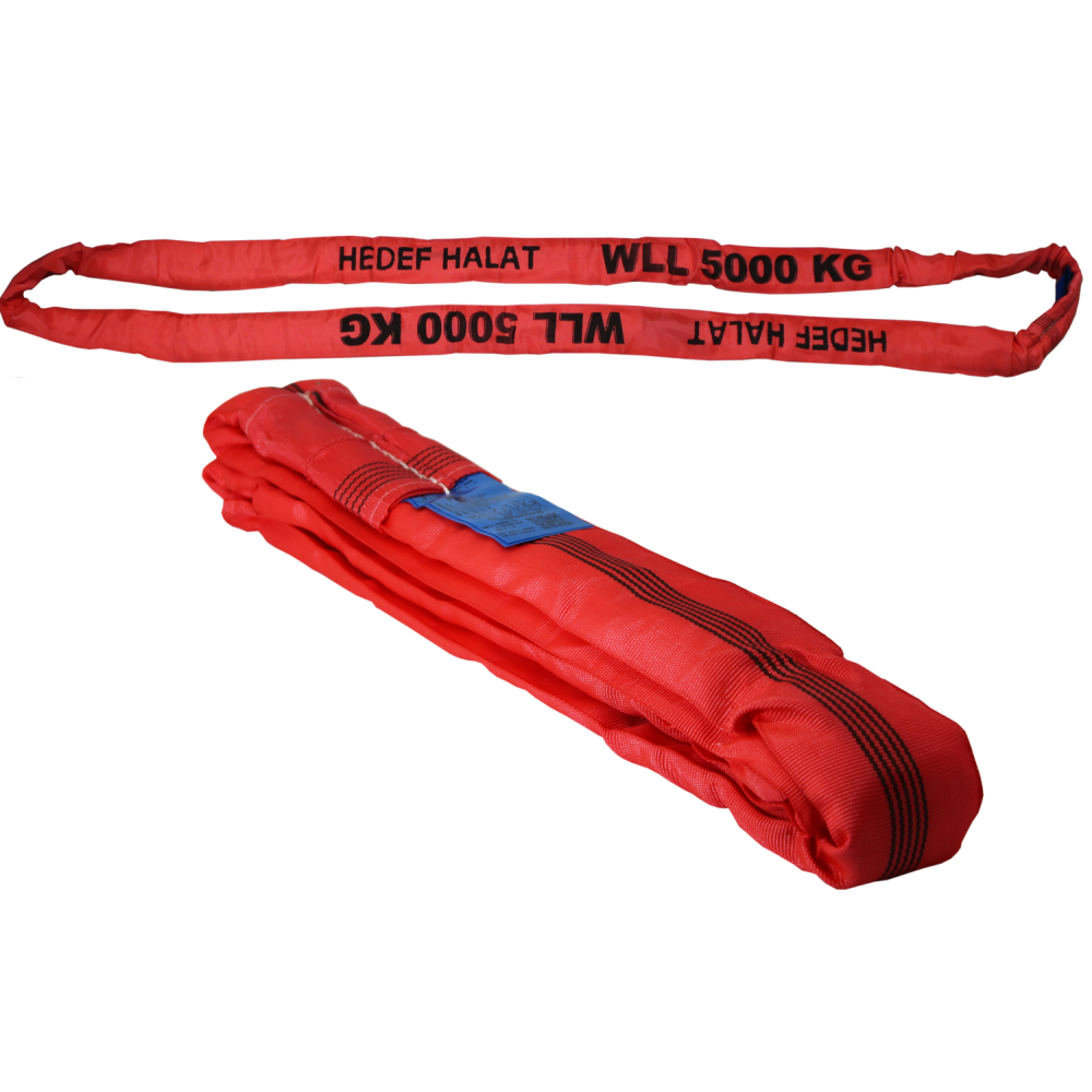 Rundschlinge mit Einfachmantel 10t/10.000kg 3 Meter SF: 7/1 DIN EN 14 ...